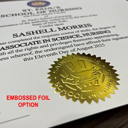 College Diploma Printing (Large Format) - Graduation Ink Diplomas