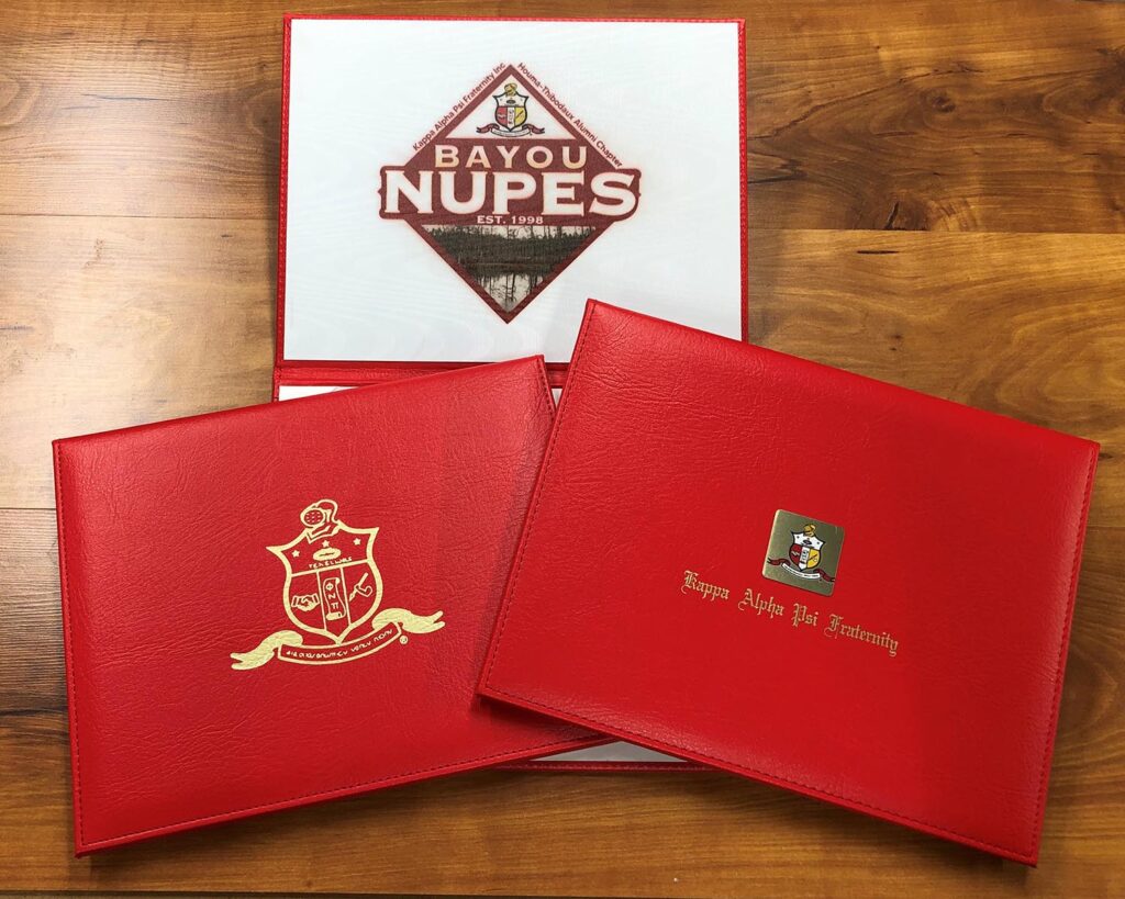 Red Diploma Covers - Graduation Ink Diplomas