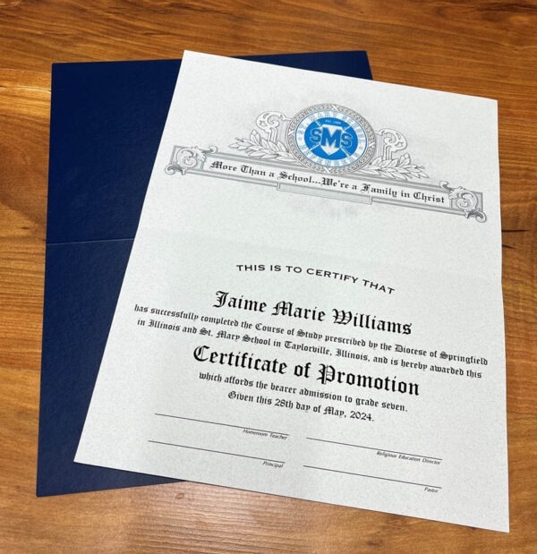 Elementary School Diplomas - Graduation Ink Diplomas