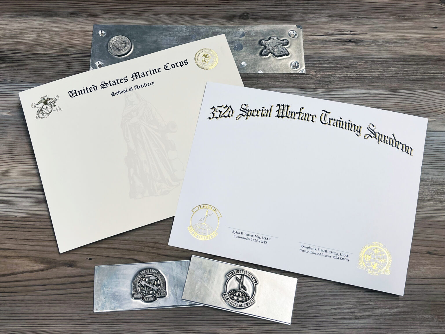 Military Certificate Printing by Graduation Ink - Graduation Ink Diplomas
